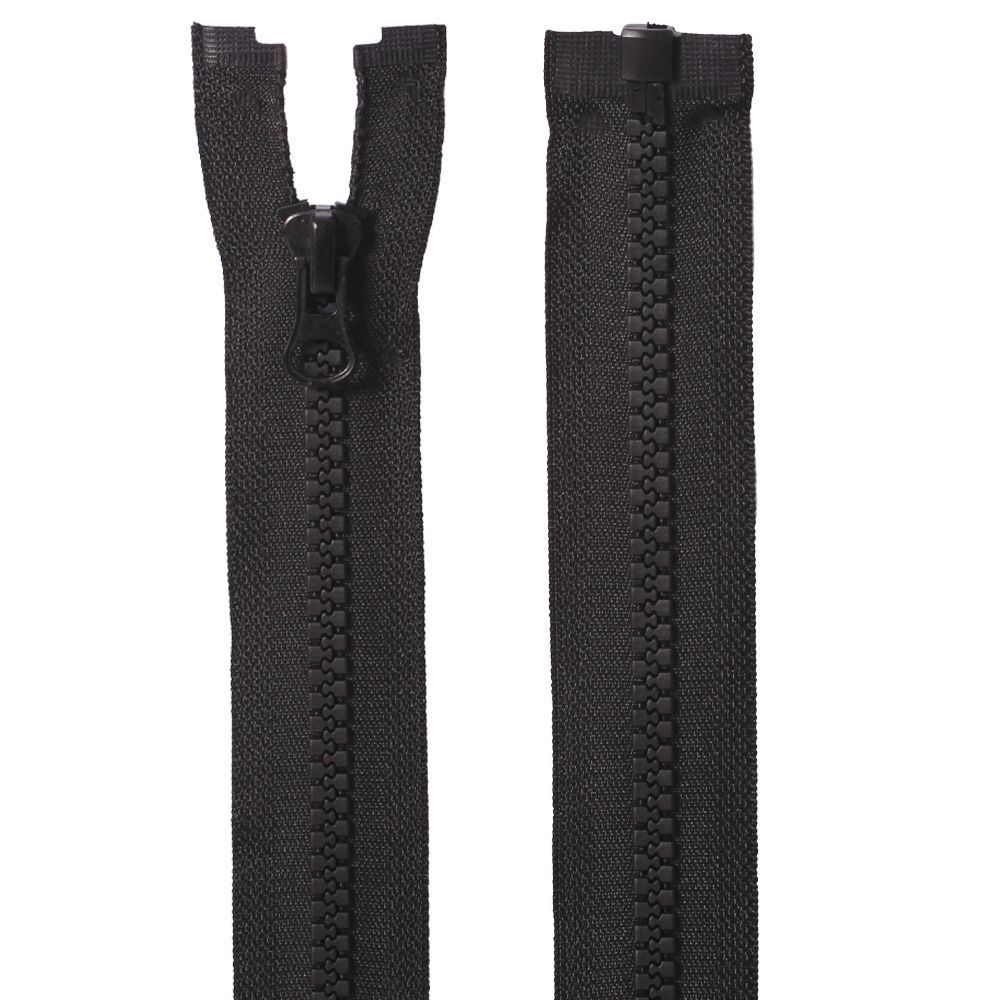 65 cm Plastic zipper #8 black buy in Ukraine